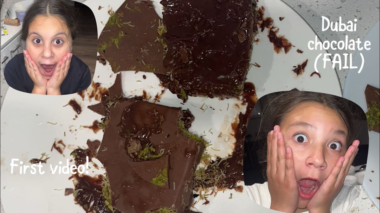 Making the famous Dubai chocolate (FAIL) - YouTube