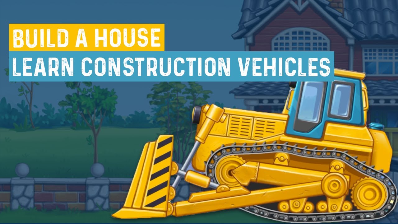 Kids Building a House & Learn Construction Equipment for kids - Kids ...