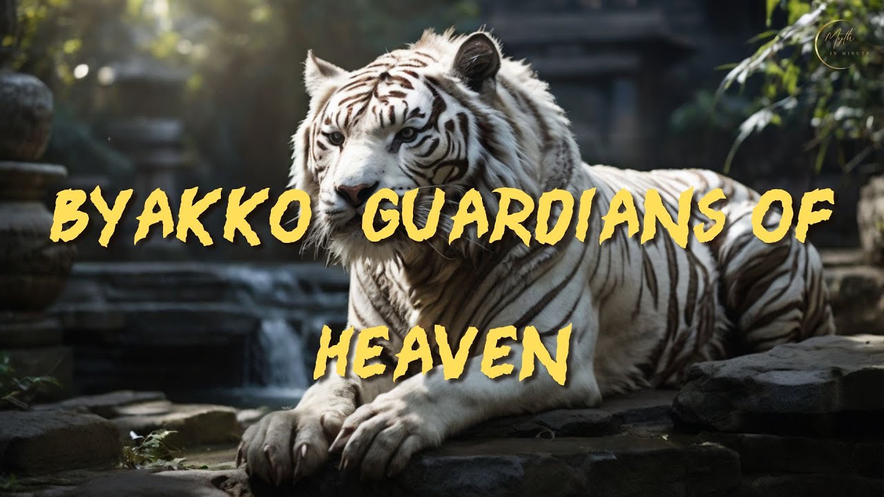 Byakko one of the four guardians of heaven, according to Japanese ...