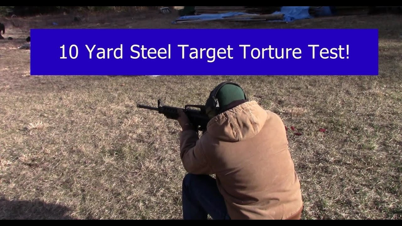 10 Yard Target Torture Test - YouTube
