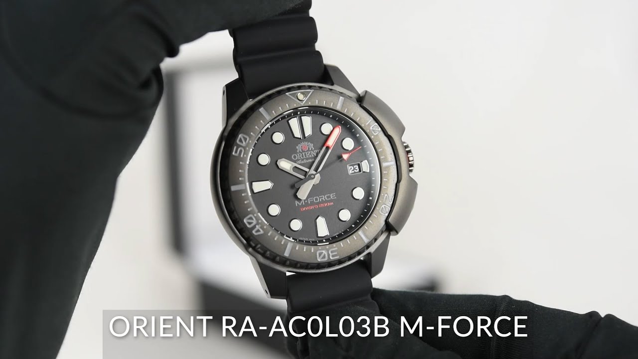 Orient RA-AC0L03B M-Force - YouTube