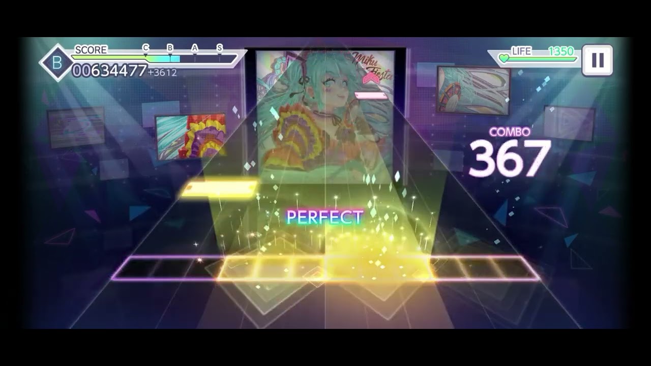 Hatsune Miku Colorful Stage: Mikufiesta (Hard) Full Combo - YouTube