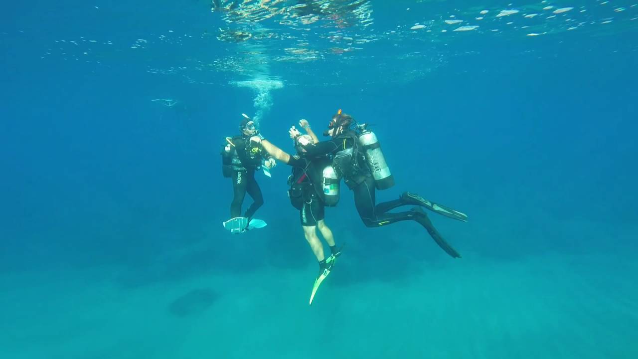 RESCUE DIVER - Open water scenarios. - YouTube