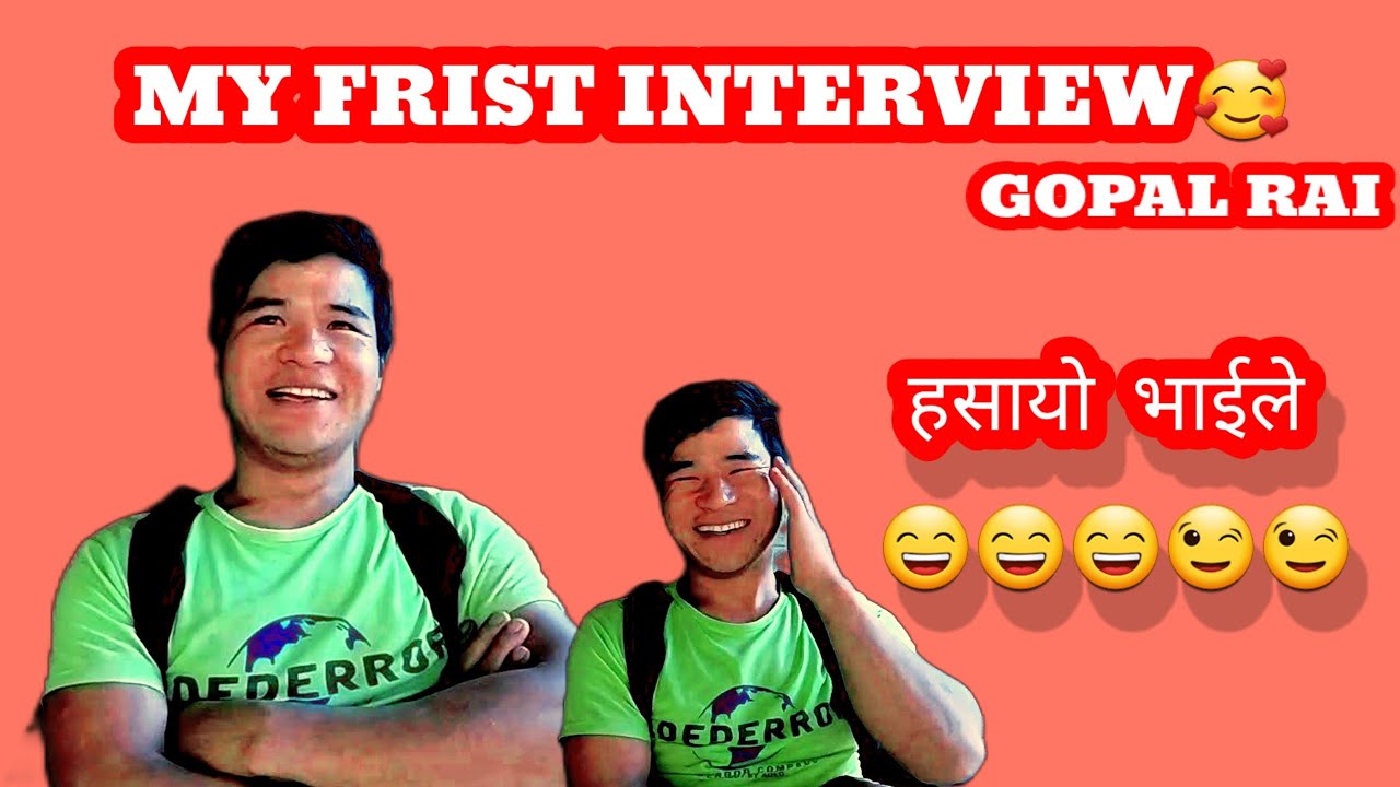"Gopal Rai Interview: New Days, New Vlog" - YouTube