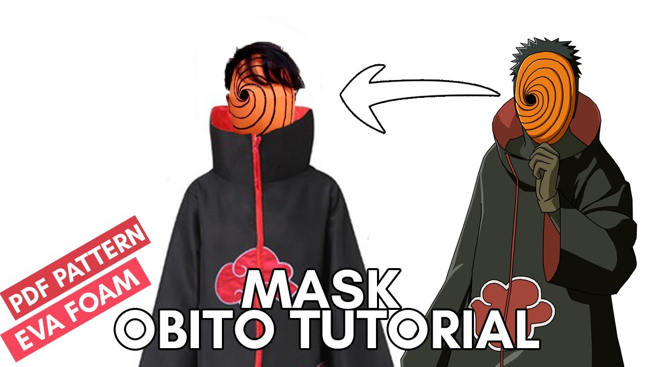 How To Make: Obito Mask Cosplay - YouTube