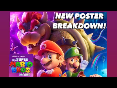 The NEW Super Mario Bros. Movie Poster is SO DOPE! - YouTube