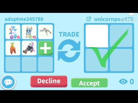 🤯omg I got a mid tier pet ! WFL #adoptme #roblox #adoptmetrade #win # ...