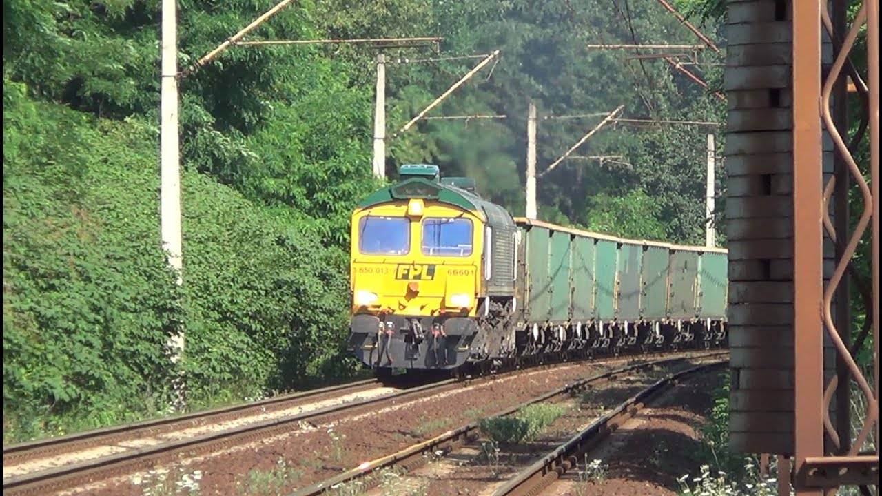 [Freightliner PL] Class 66601 | Zielona Góra - YouTube