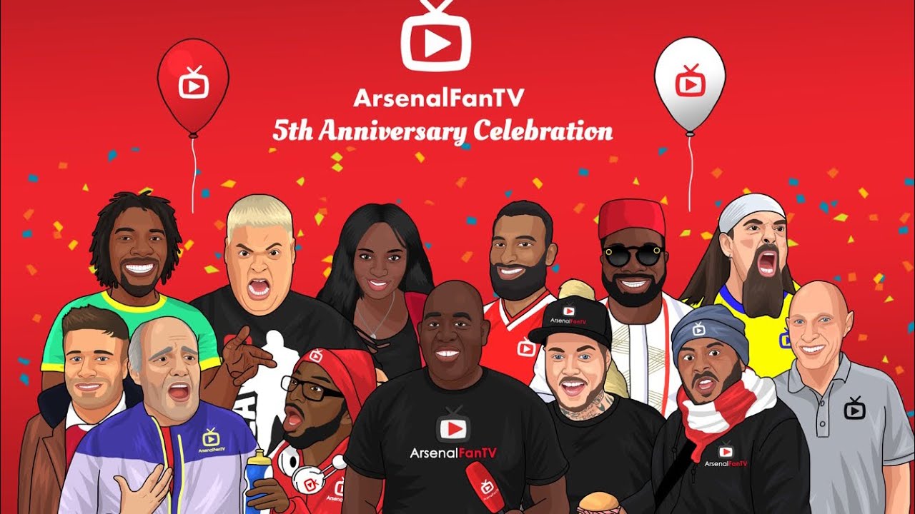 ArsenalFan TV 5th Anniversary Live - YouTube