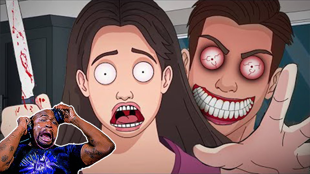 Reacting To True Story Scary Animations + My Own True Horror Story - YouTube