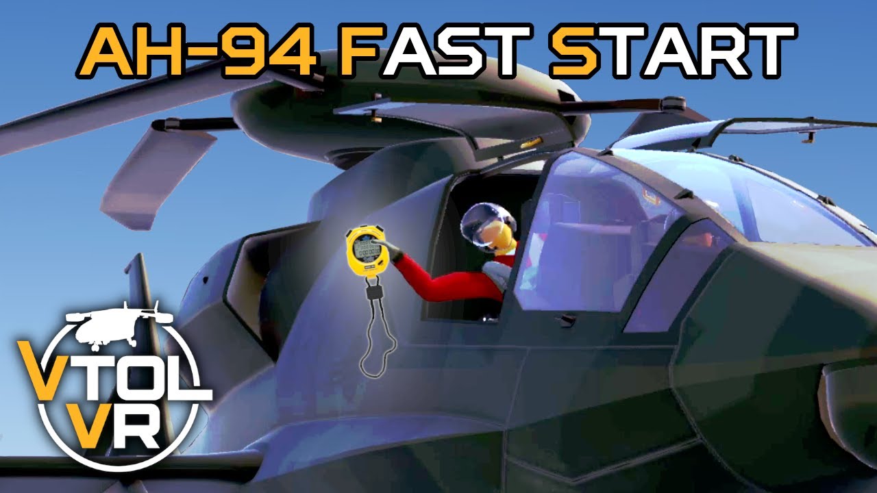 AH-94 Full Start and Shutdown Procedure + Speedrun Start Method ...