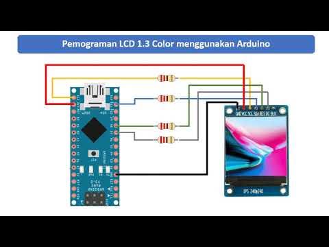 Pemograman LCD 1.3 Inch TFT IPS 240x240 Full Color ST7789 Menggunakan Arduino - YouTube