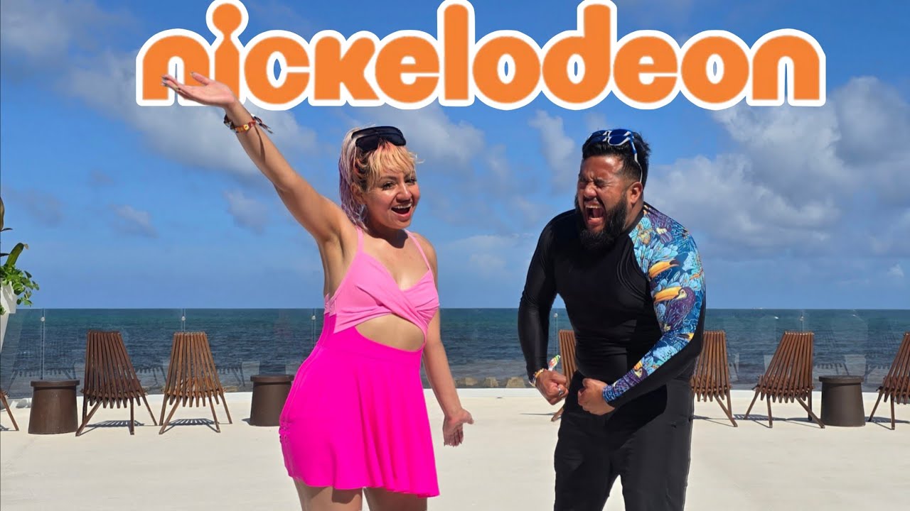 Pool Chit Chat at Nickelodeon Riviera Maya Resort - YouTube