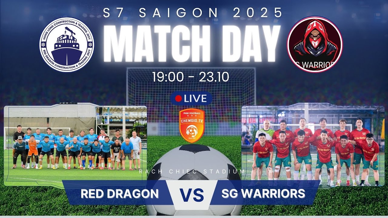 Highlights: RED DRAGON -vs- SAIGON WARRIORS | Friendly match - YouTube