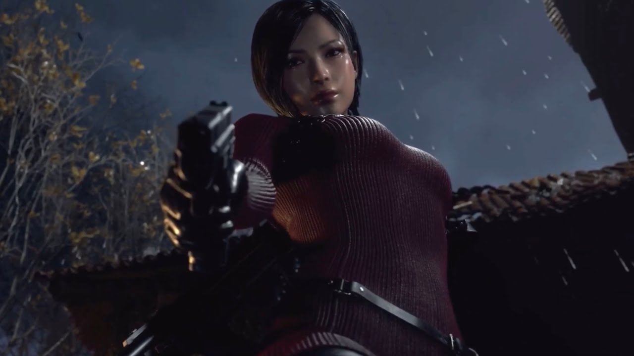 Resident Evil 4 Remake Separate Ways - Ada Wong Clips/Scenes - YouTube