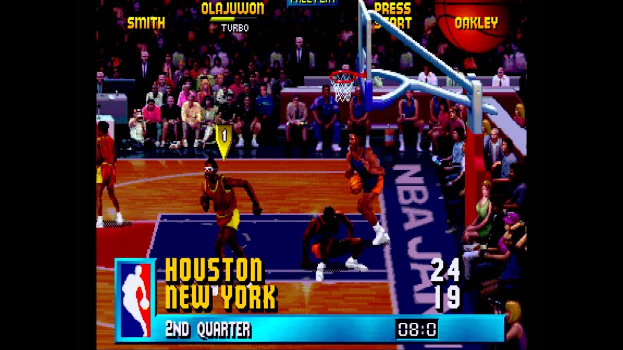 Arcade NBA JAM: Knicks (Rockets) Vs Knicks - YouTube