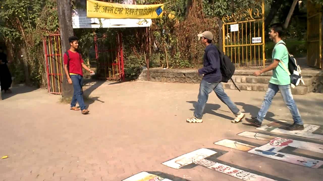 Funniest small pranks ever p1 | Bhavans College, Andheri - YouTube