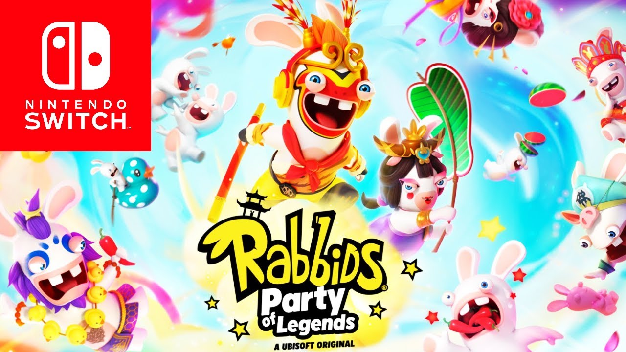 Rabbids: Party of Legends Nintendo Switch Gameplay First Look - YouTube