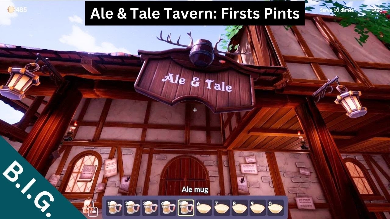 Ale & Tale Tavern: First Pints - Let's try it - YouTube