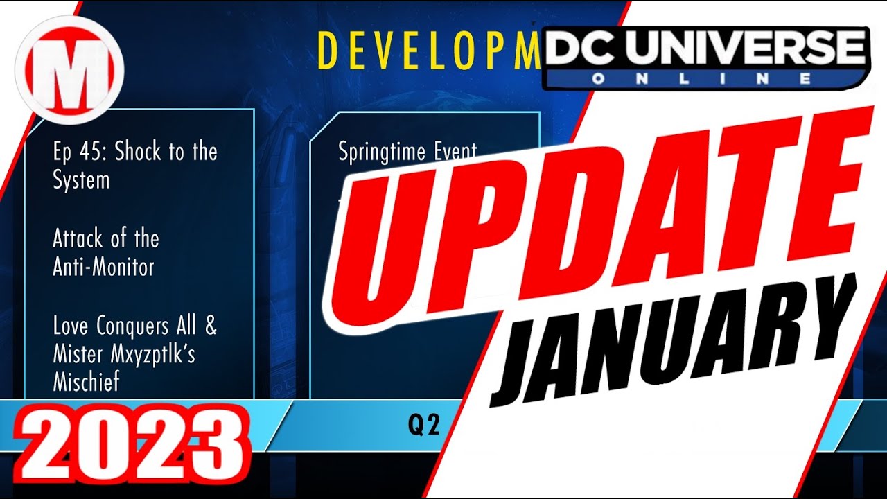 DCUO Development Update January 2023 - YouTube