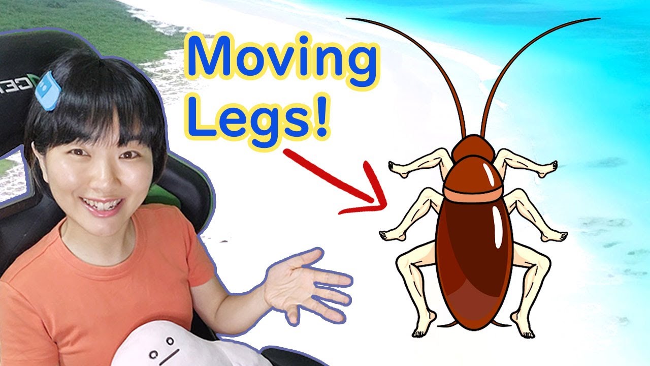 Cockroach with Human Legs! Elegant Movement! (Making Video Game Using ...
