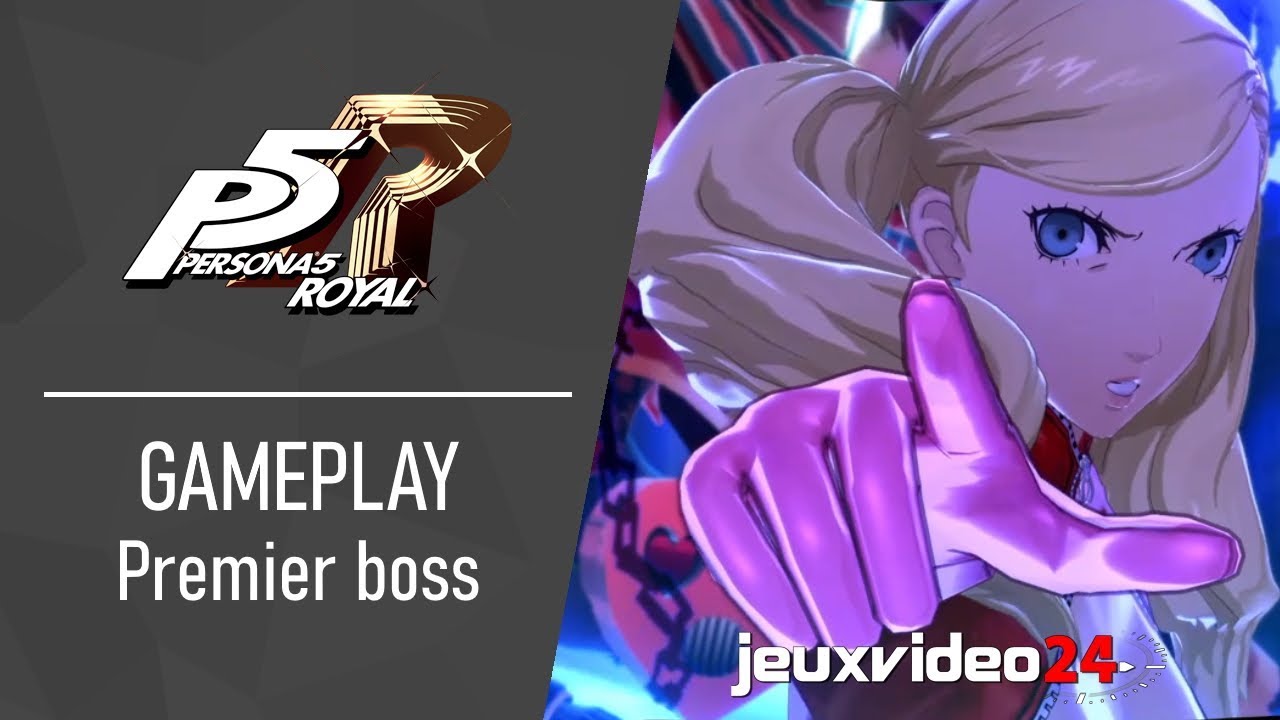 Persona 5 Royal - Premier boss (Gameplay ST FR) - YouTube