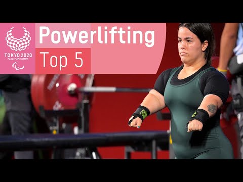 Tokyo 2020's Top 5 Powerlifting Moments 🏋️‍♂️  | Paralympic Games
