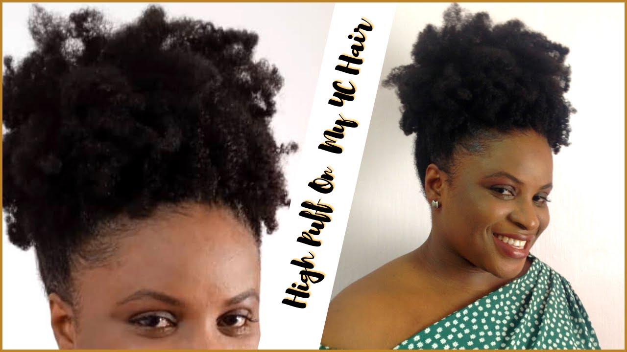 MY PERFECT HIGH PUFF ON 4C NATURAL HAIR/ - YouTube