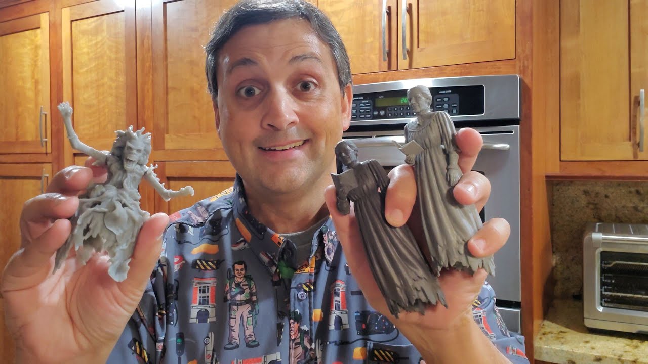 Extraplasm Kitchen Counter Review: Mattel's Ghostbusters Librarian Action Figure Prototypes ...