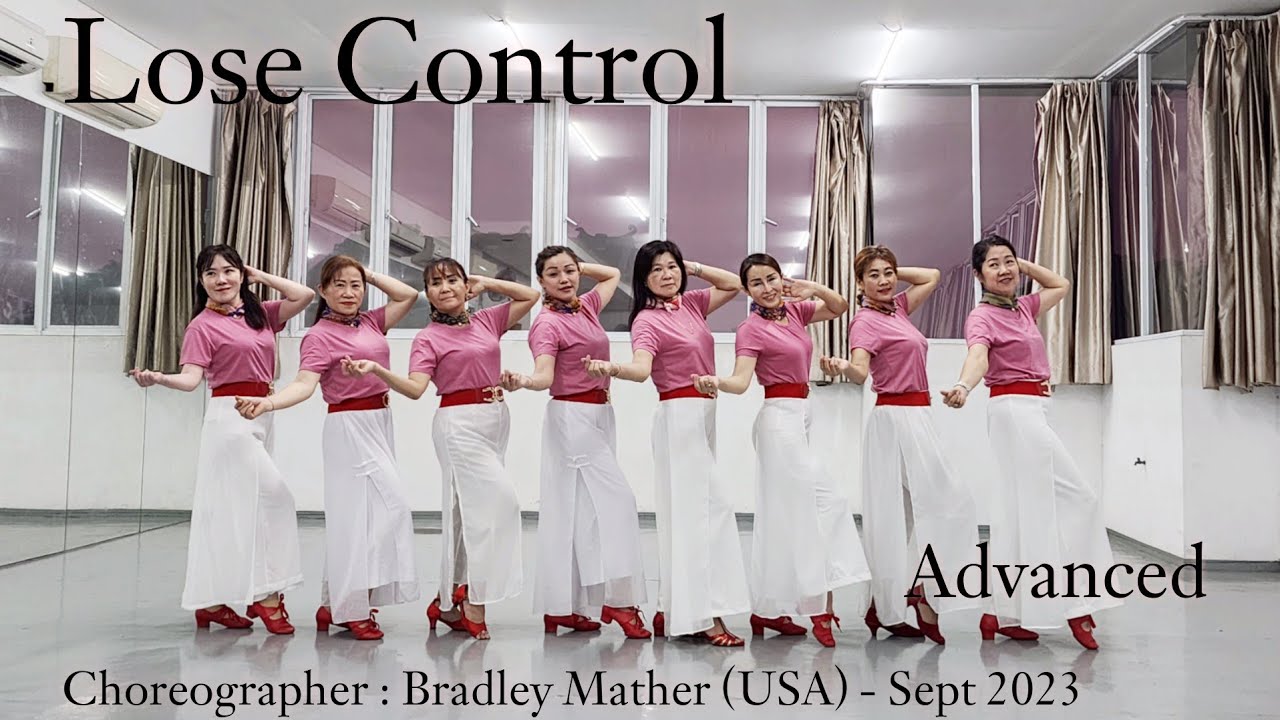 D'LEYDIES | Lose Control | LINE DANCE | Advanced | Bradley Mather - YouTube