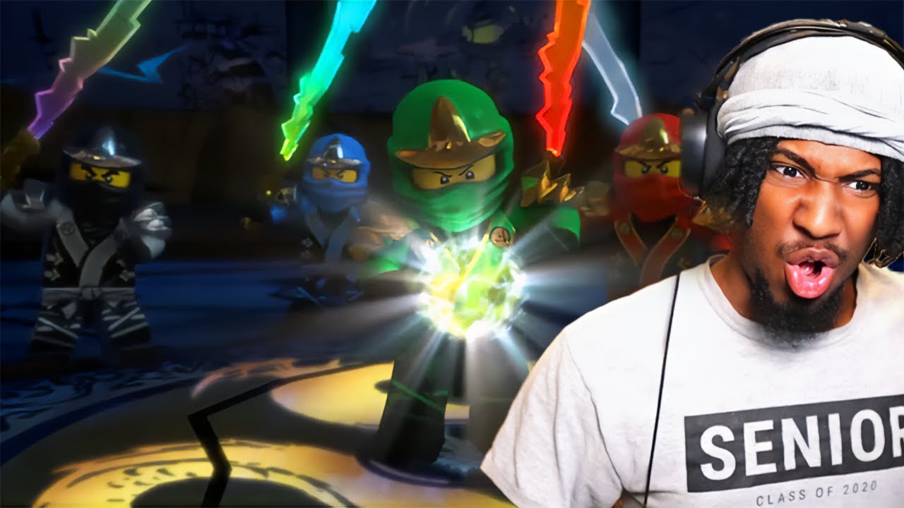 THE NINJAS FINALLY GOT A BUFF!!!! FIRST TIME WATCHING LEGO NINJAGO ...