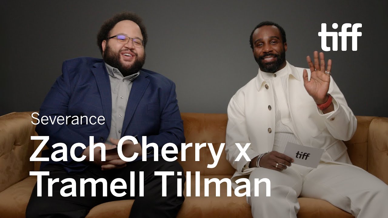 SEVERANCE Stars Zach Cherry and Tramell Tillman Interview Each Other ...