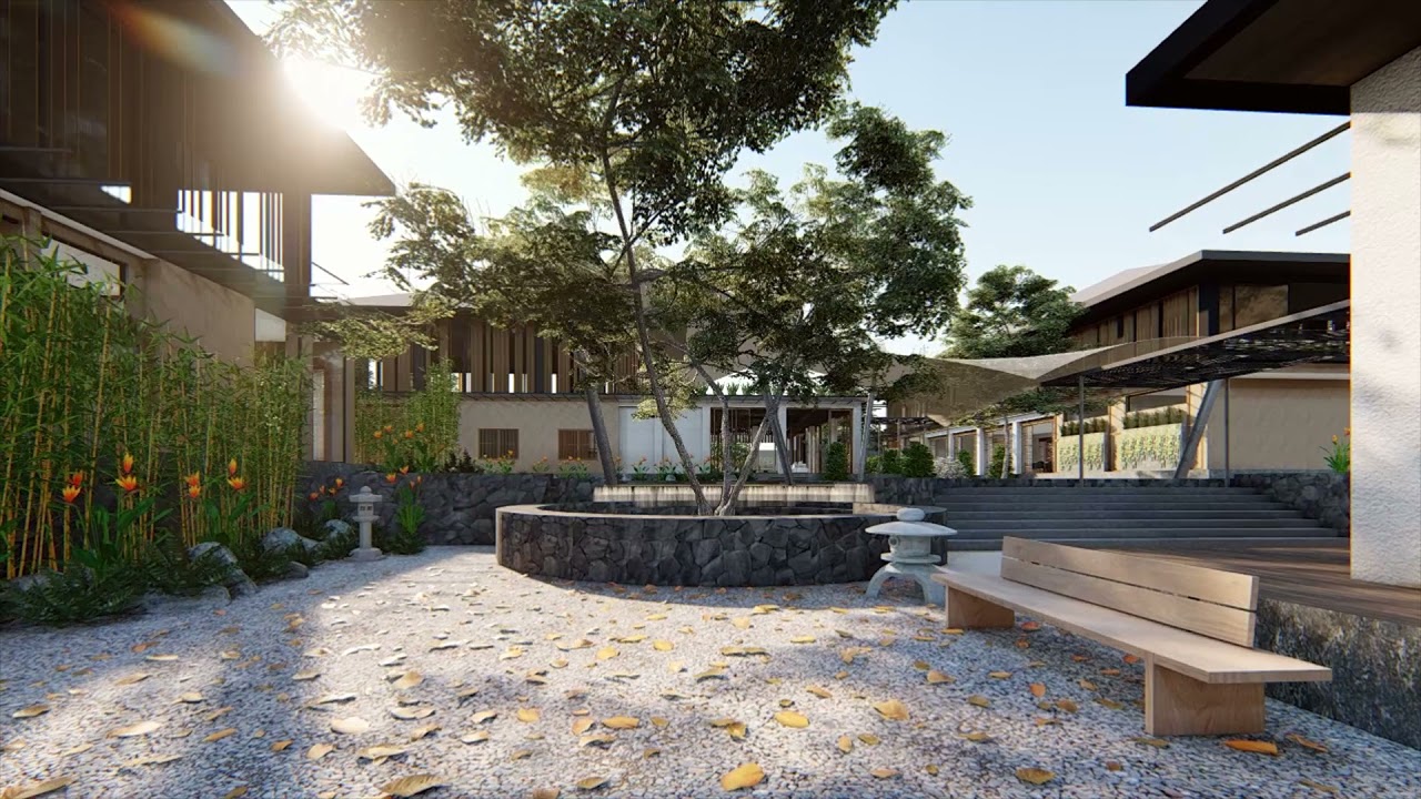 Final Exam: Holistic Wellness Center (Zen Design Architecture) - YouTube