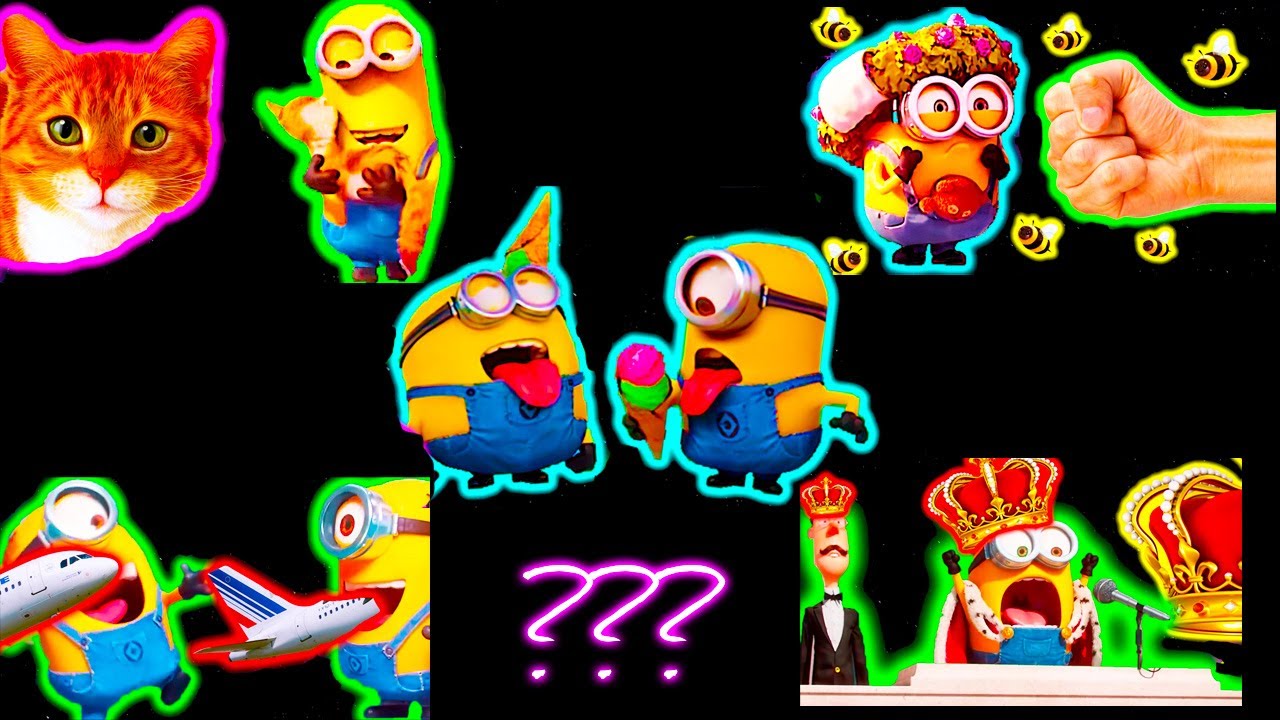 100 Minions {Mega Compilation} Sound Variations in 620 Seconds - YouTube
