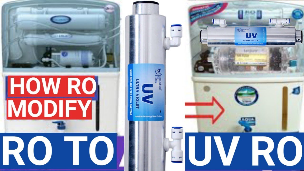 HOW TO MODIFY SIMPLE OLD RO TO UV RO FILTER . RO WIRING CHANGES MADE ...
