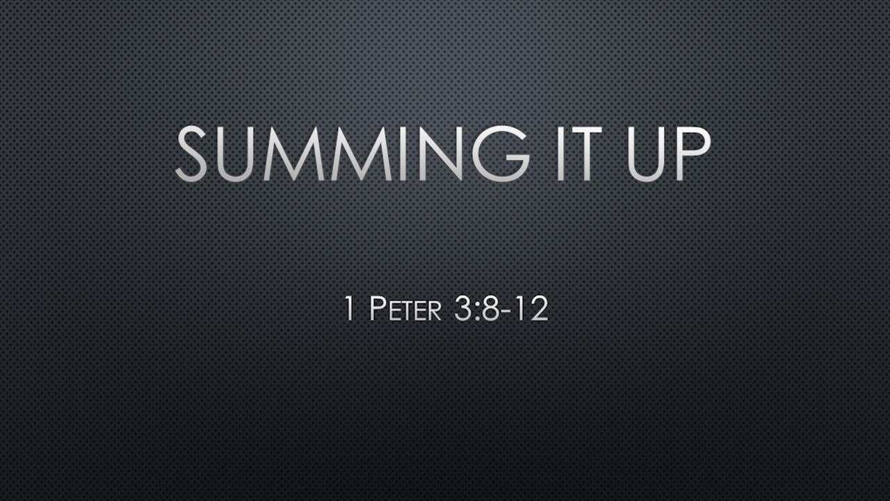 Summing it up - YouTube