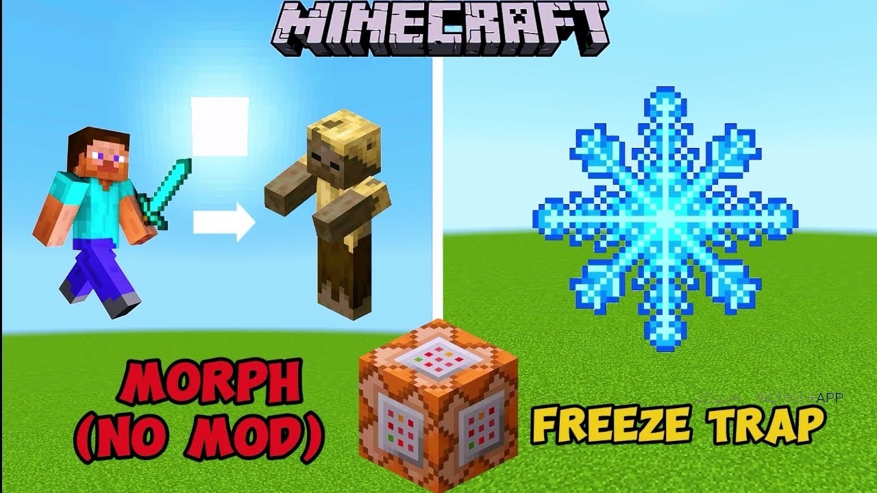 2 MIND BLOWING Minecraft Command Block Hacks! (Bedrock+Java) - YouTube