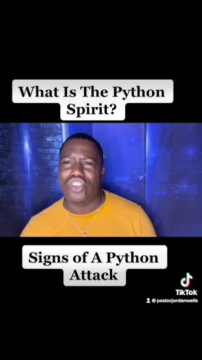 What is The Dangers of The Spirit of Python? #pythonspirit #shorts ...
