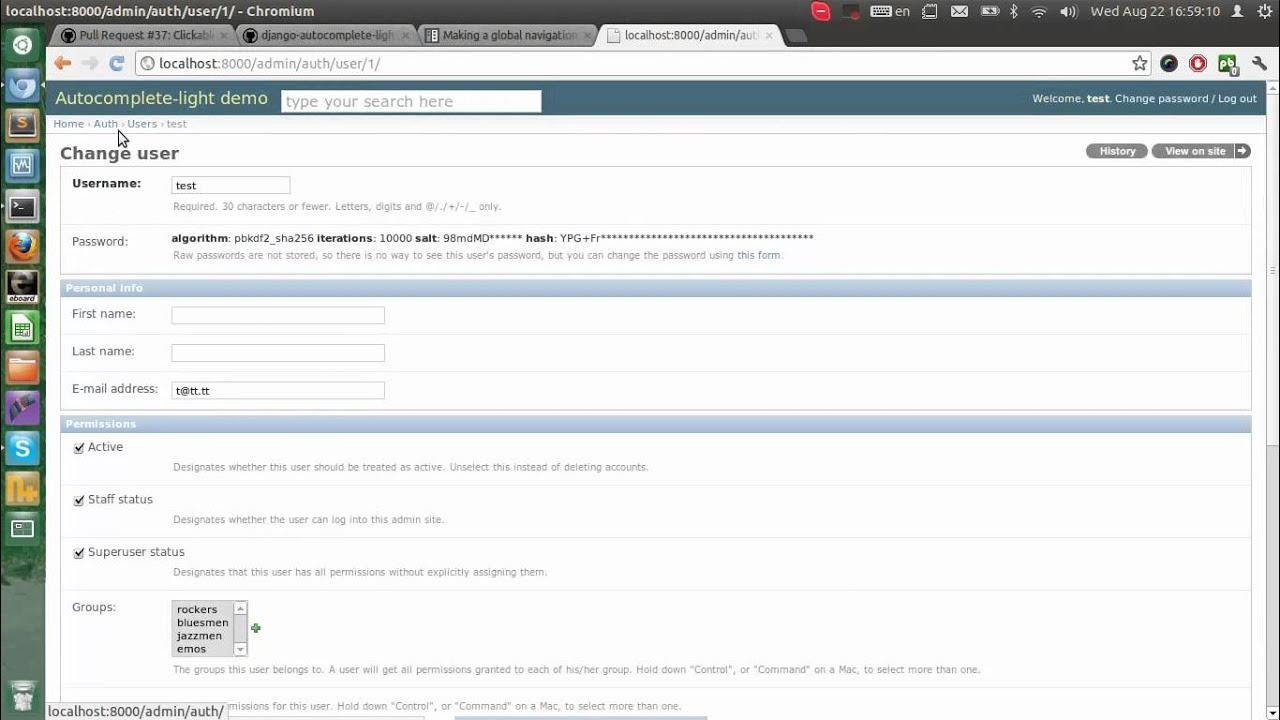 django-autocomplete-light-1.0.17 - YouTube