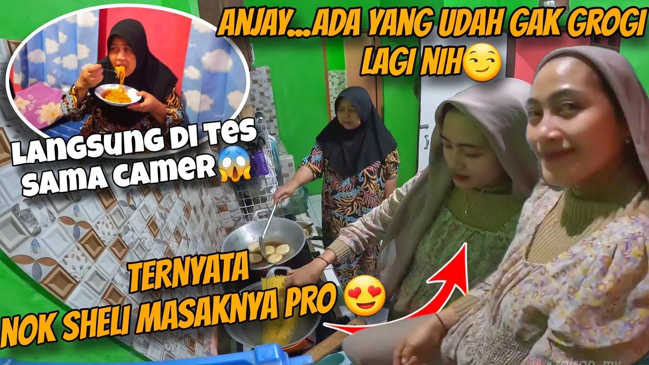 MBAK SHELI UDAH GAK SALTING LAGI MASAK DEPAN CAMER‼️AUTO LOLOS JADI MANTU🤭 - YouTube