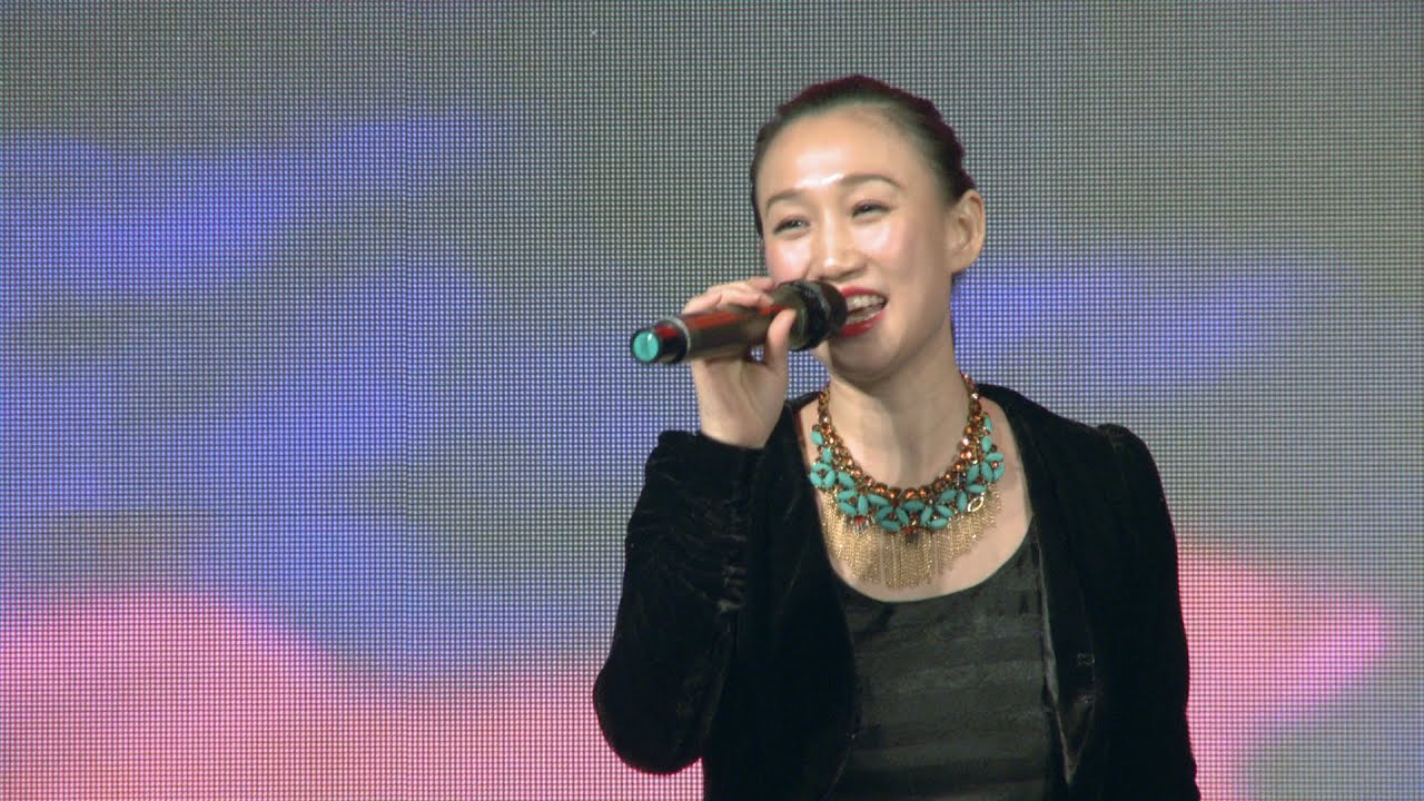 多伦多国语主持人 Grace 于2015 年在钓鱼台国宴农历新年庆祝晚会上演唱《等你一万年》 - YouTube