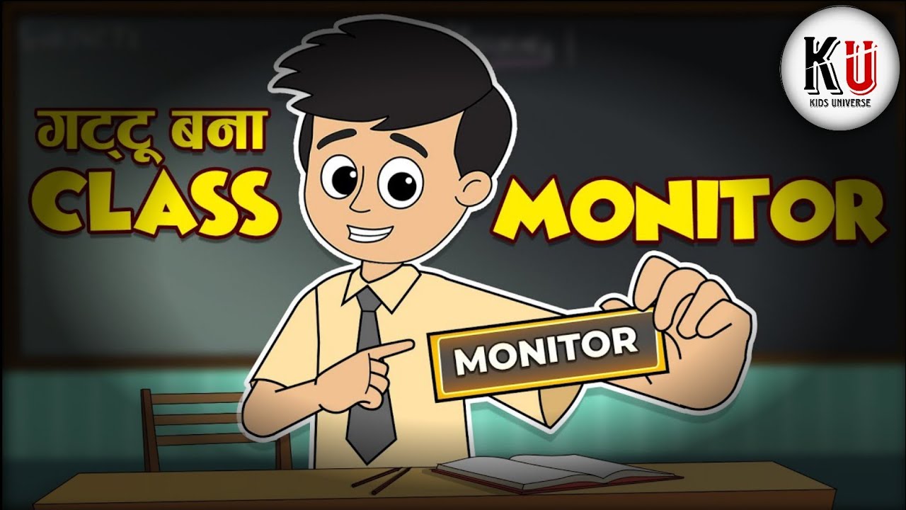 Class Monitor 🧍|| Kids Moral Story || With Subtitle || Responsibilities ...