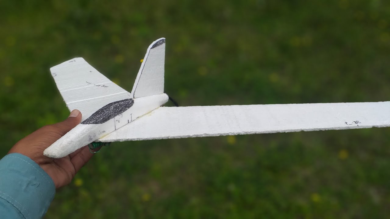 Flying Like A Jet Model | Rc Blended Wing Airplane | Mini Pusher ...