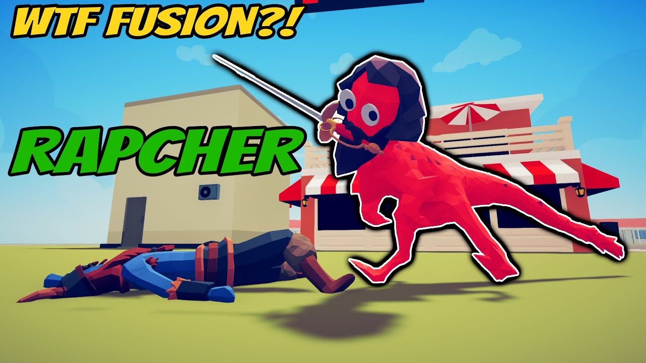 WTF Fusion?! Raptor + The Teacher = Rapcher! - Totally Accurate Battle ...