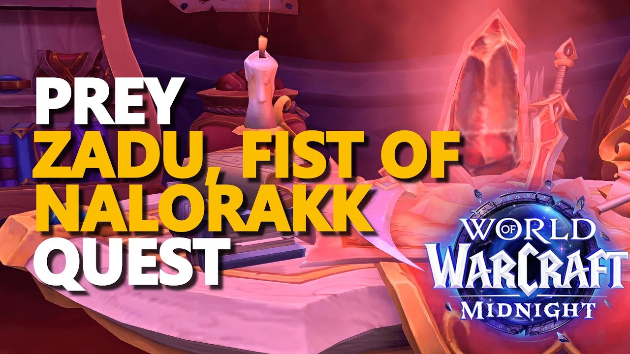 Prey Zadu, Fist of Nalorakk (Normal) WoW Quest - YouTube