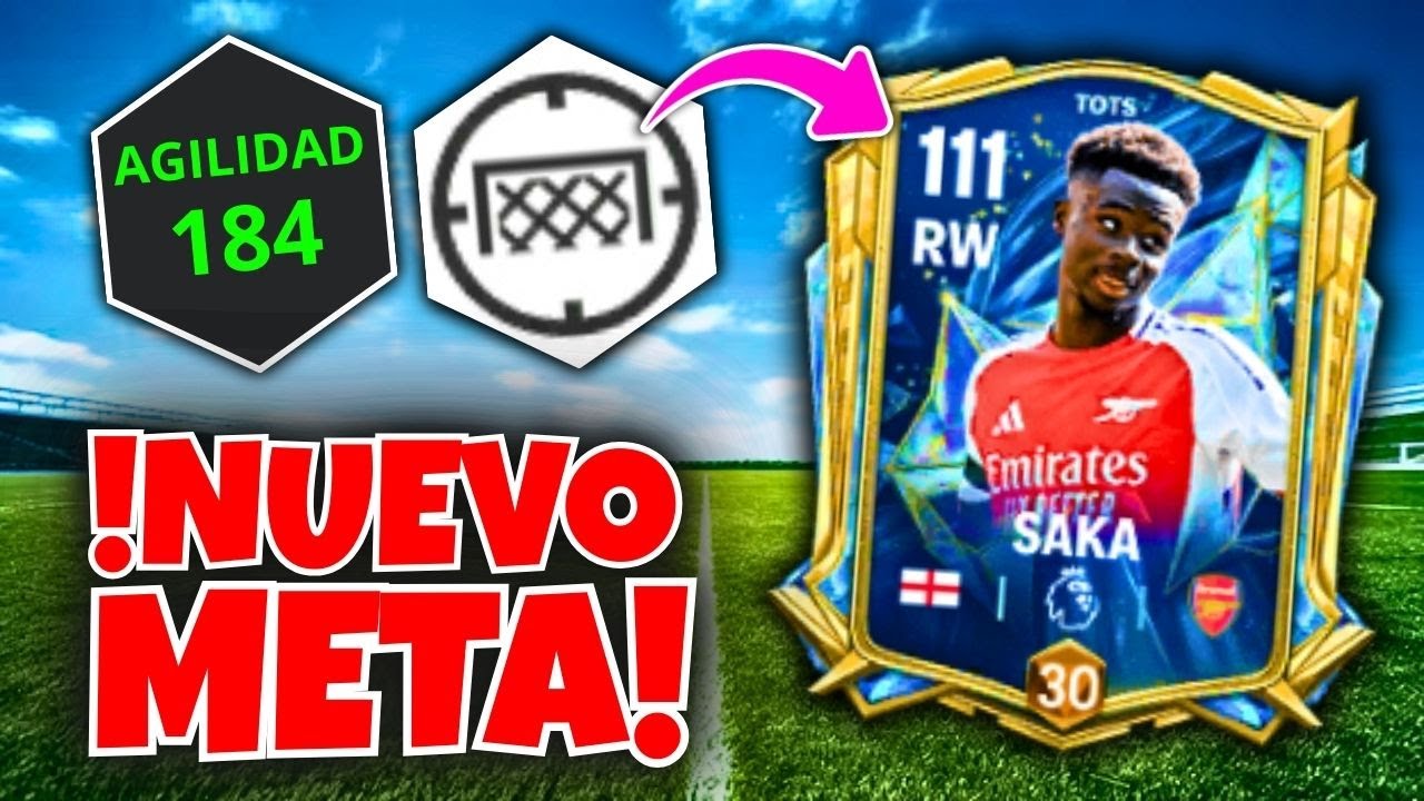 Review Bukayo Saka TOTS en FC MOBILE - YouTube