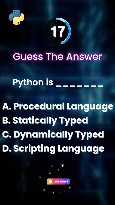 Python Shorts 🔥 Python Mcqs Python Programming Python Java