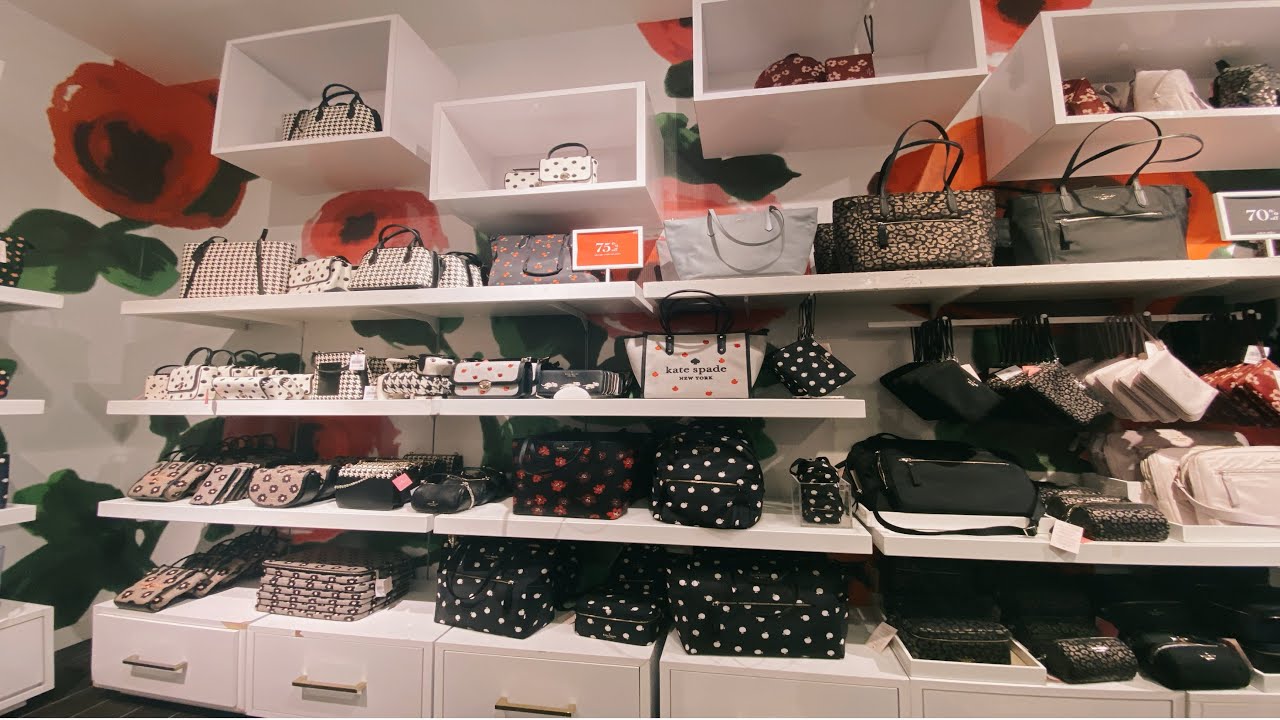 🥀👜 KATE SPADE OUTLET STORE | ENTIRE STORE 30-70% OFF | BAGS, WALLETS ...