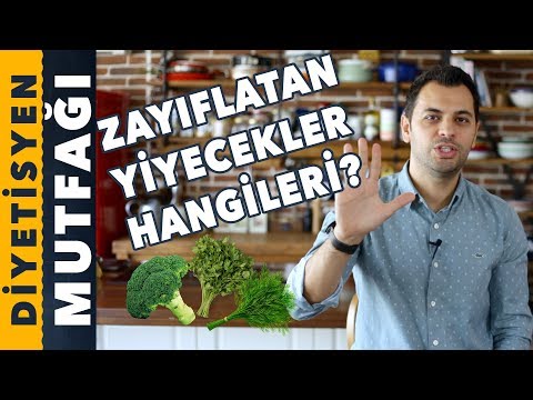 ZAYIFLATAN YİYECEKLER | YİYEREK KİLO VERİN | Andaç Yeşilyurt