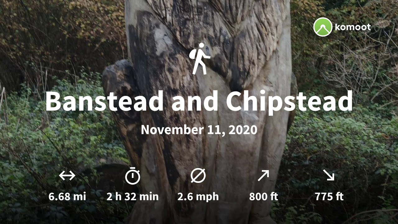 Banstead and Chipstead walk - YouTube